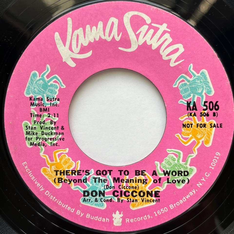 Listen 7inch Don Ciccone / Down When It's Up - Up When It's Down 7 inch ...