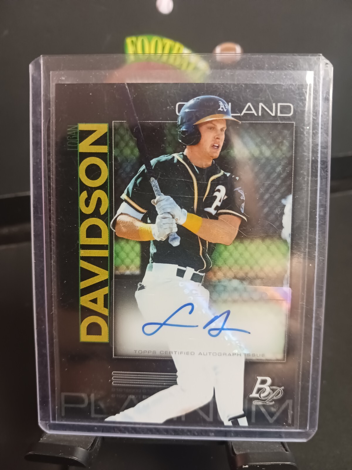 2020 Bowman Platinum Logan Davidson Prospect Auto Autograph #TOP-37 ...