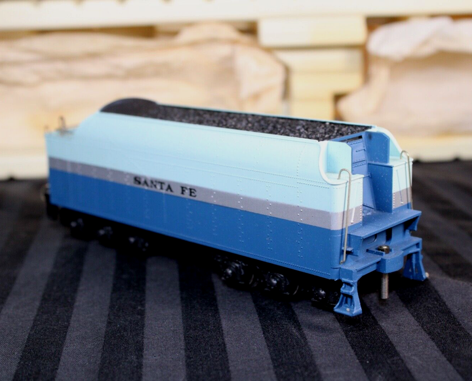 HO Scale AHM/Rivarossi SANTA FE BLUE GOOSE 4-6-4 Hudson 3460 LOCOMOTIVE ...