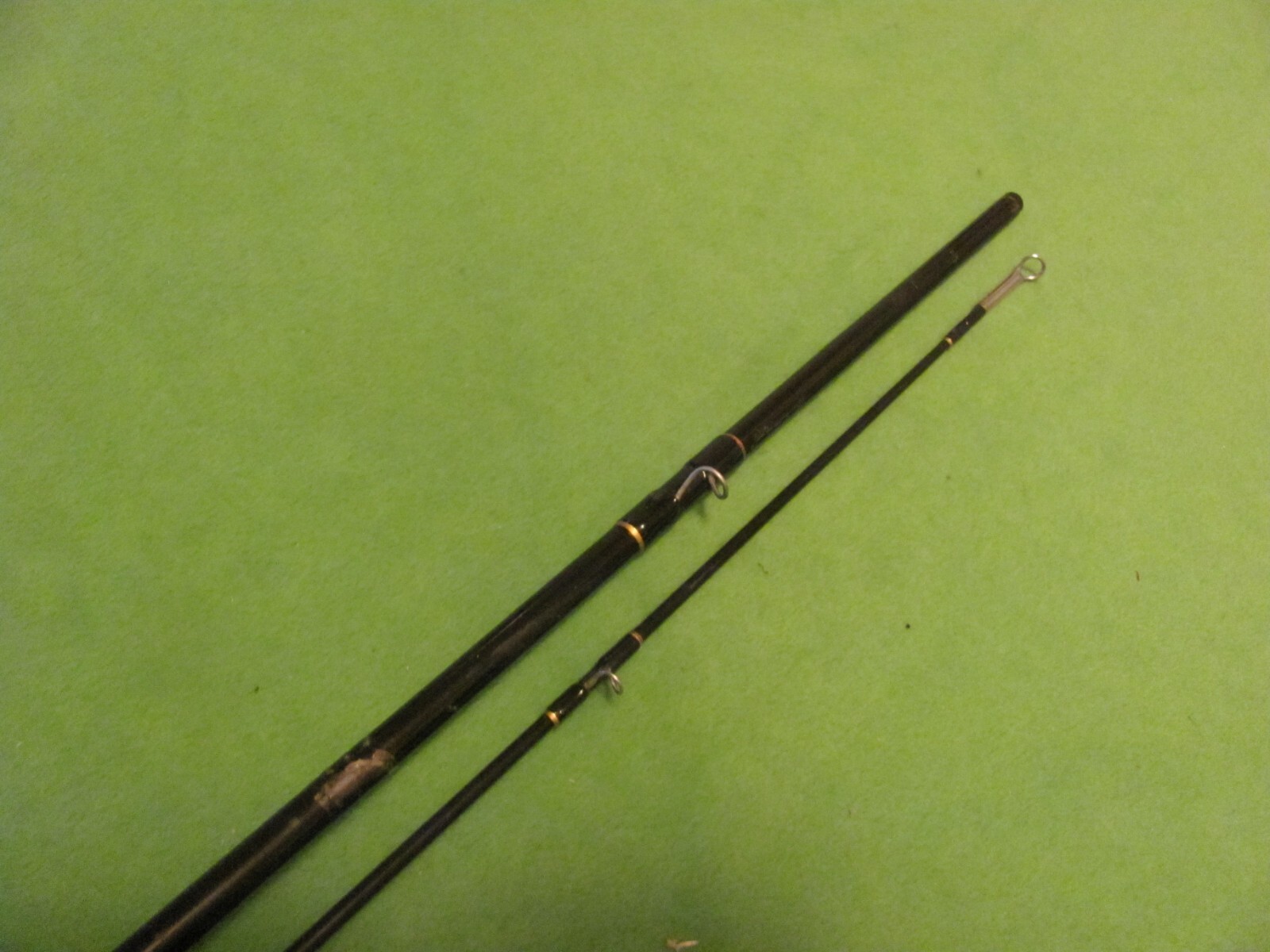 Vintage Daiwa Black Widow Graphite 8' 6" Fly Line AFTMA #6-7 Two-Piece ...