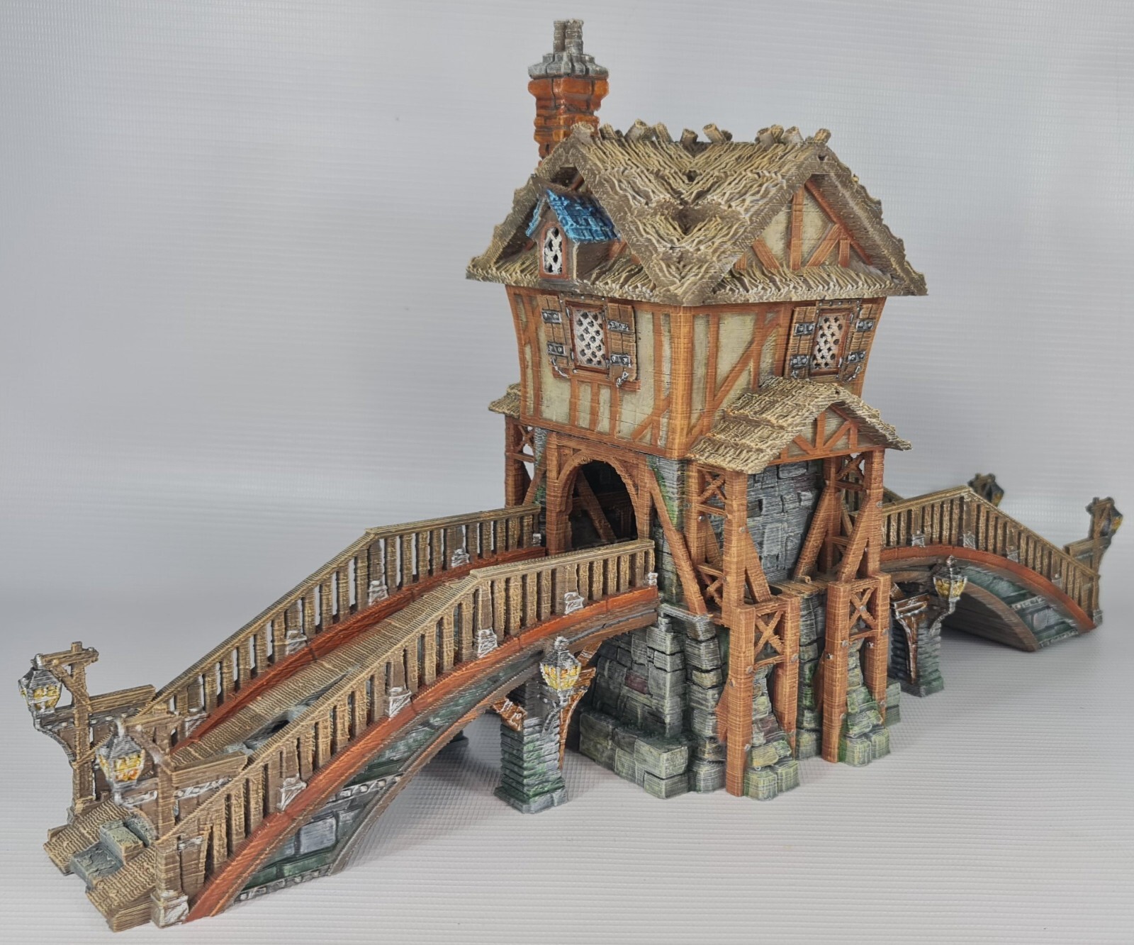 Medieval Town- The Modular Bridges and Overpass. 28mm Wargame/RPG/DnD ...