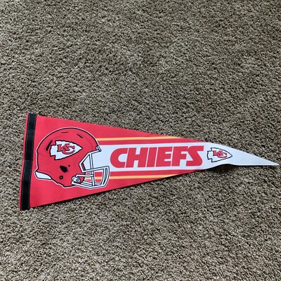 KC Chiefs NFL Helmet Pennant EUC | eBay