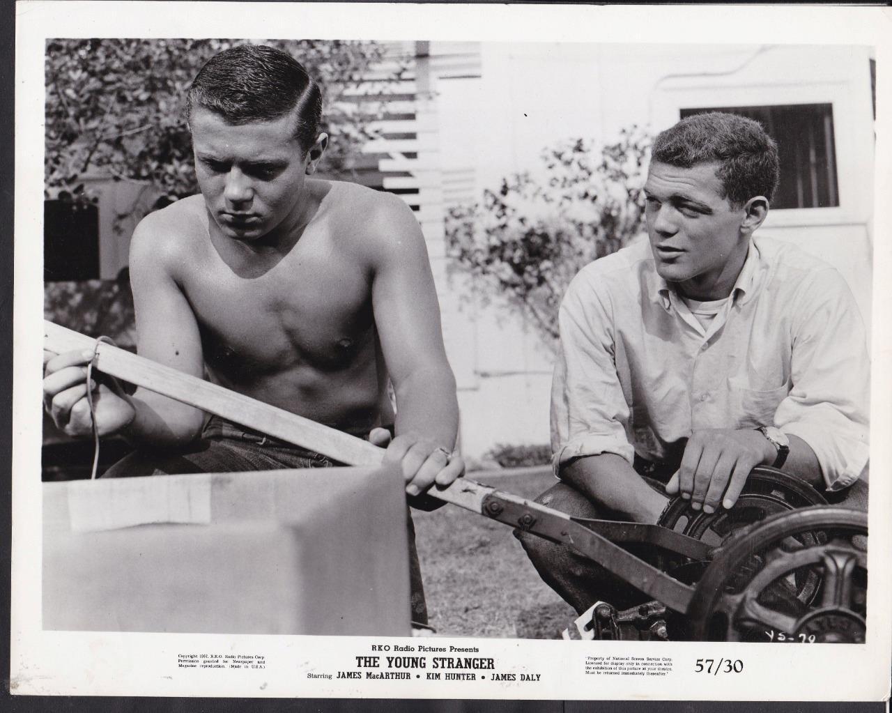 James MacArthur and Jeffrey Silver in The Young Stranger 1957 movie ...