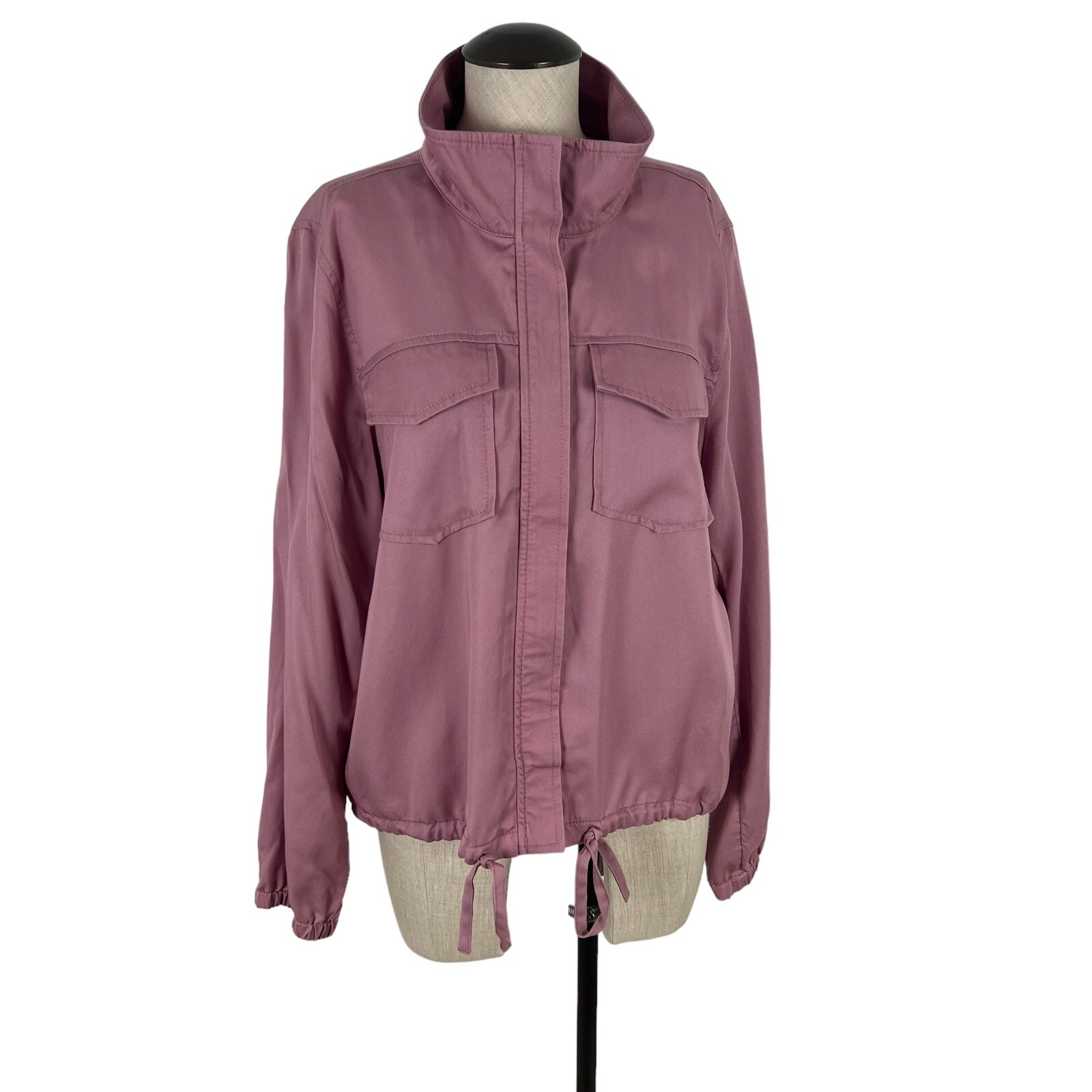 LOFT NWT Dusty Pink Cargo Lightweight Jacket | eBay