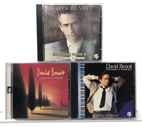 David Benoit 3 CD Lot Freedom at Midnight American Landscape Every Step ...