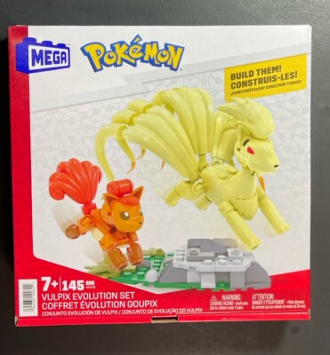 Evolucao Vulpix Pokemon Building Set MEGA Pokemon Vulpix Evolution