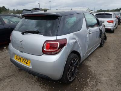 CITROEN DS3 ALUMINIUM SILVER EZR / ONYX BLACK EXY BREAKING SET OF WHEEL ...