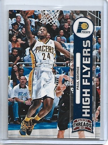 Paul George-Indiana Pacers-2012-13 Panini Threads High Flyers #17 | eBay