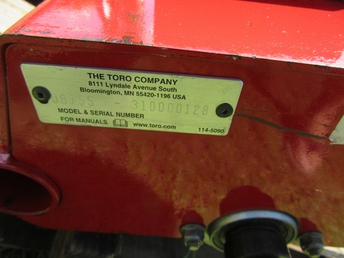 2013 MODEL 08755 QAS GREENS SPIKER ATTACHMENT FITS TORO SAND PRO 3040 ...