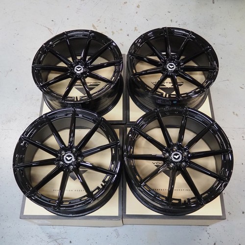 24" Vorsteiner VFX 001 24x10 Black Concave Forged Wheels Tires Fits ...