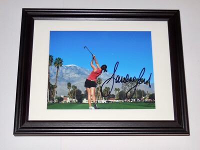 SANDRA GAL AUTOGRAPHED 8X10 COLOR PHOTO (FRAMED & MATTED) - LPGA! | eBay