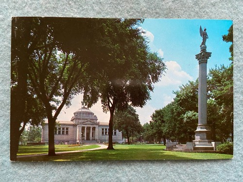 Gilbert M. Simmons Library, Kenosha, Wisconsin Vintage Postcard | eBay