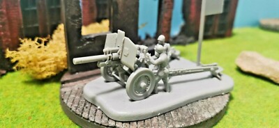 Russian 122 mm Howitzer M1938 (M-30) incl. Figures 1:72 WW2 Model Kit ...
