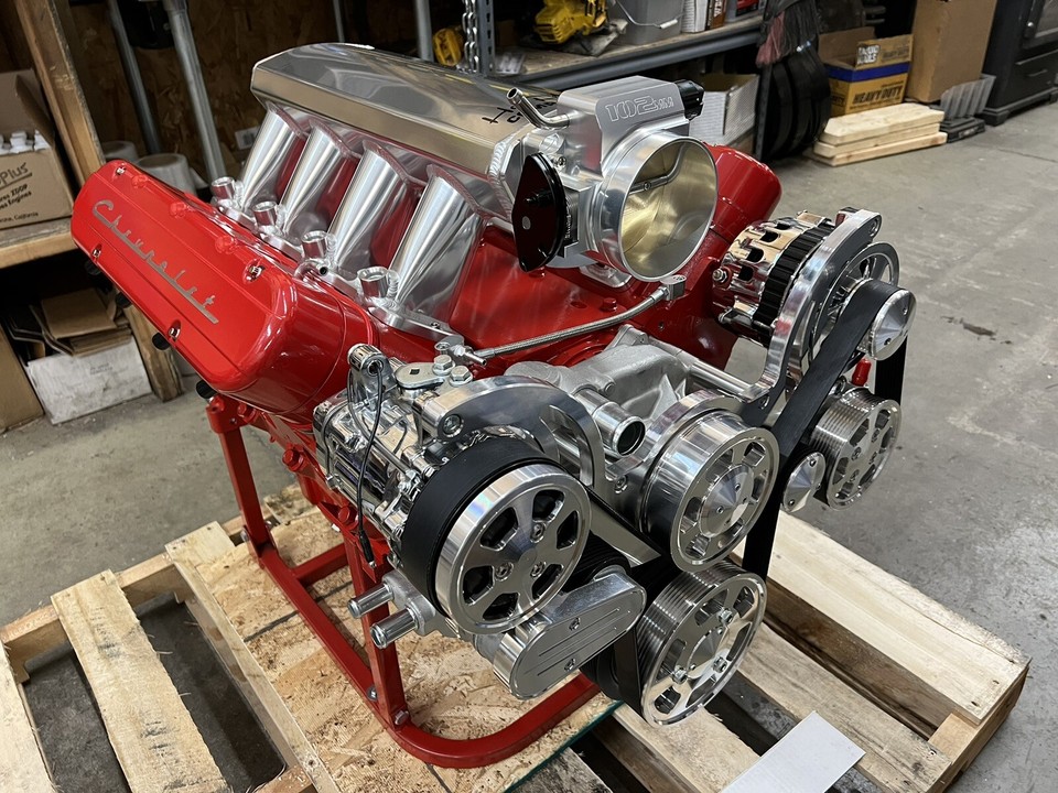 LS CHEVY 5.3L 510-560HP COMPLETE CRATE ENGINE PRO-BUILT LQ LS2 LS6 Ls3 ...