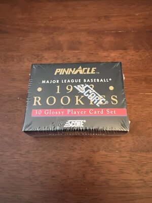 1992 Score Pinnacle Rookies Complete Factory Sealed Glossy Baseball ...