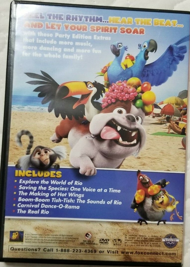 Rio - The Party Edition! DVD | eBay