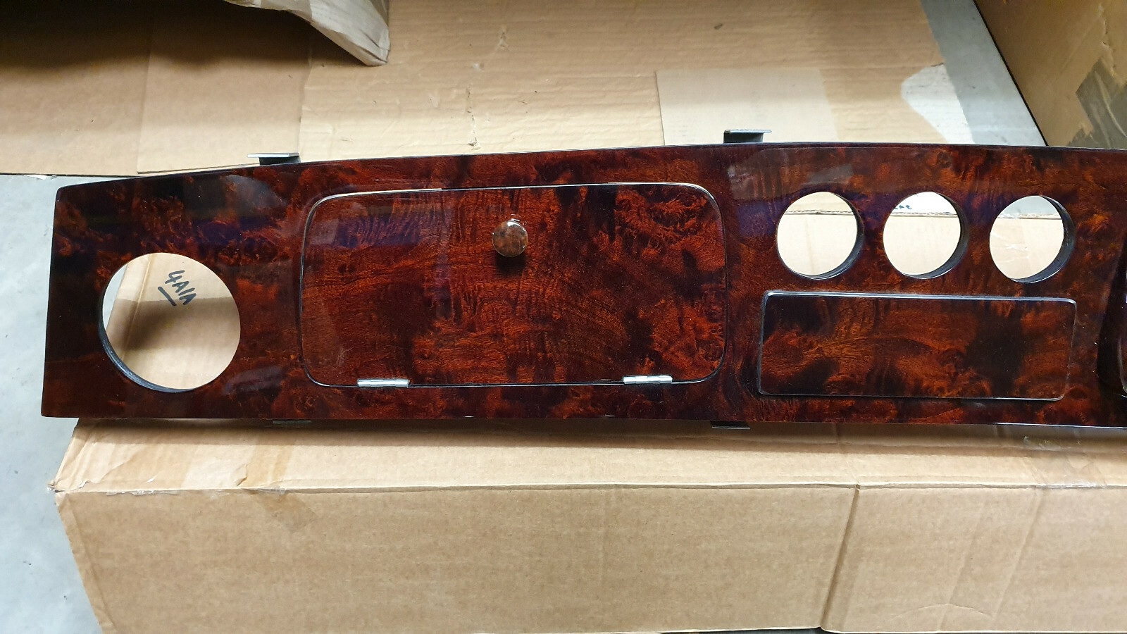 CLASSIC MINI - BURR WALNUT DASH 3 + 3 Gauges, RHD GMP2289 | eBay UK