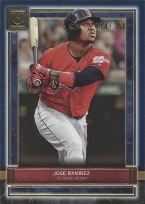 2020 Topps Museum Collection - Jose Ramirez #4 Sapphire /150 for sale ...