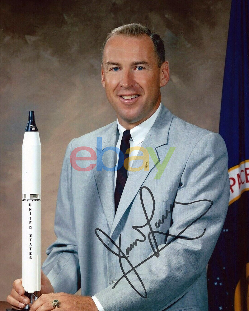Astronaut James Jim Lovell Signed 8x10 Photo Autographed Apollo 13 ...