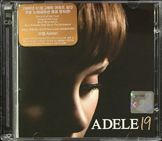 Adele 19 2009 Malaysia Korea Expanded Edition 2 CD Set RARE for sale online | eBay