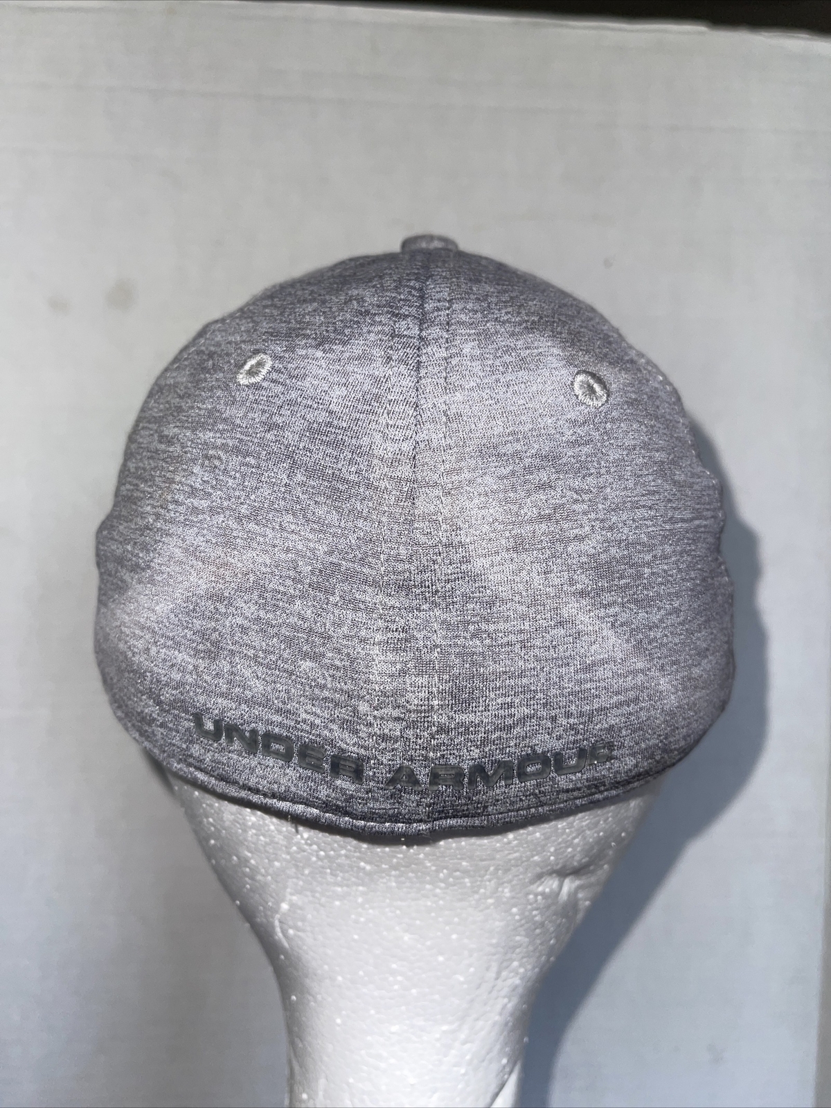 under armor gray baseball cap fitted size medium/larg… - Gem