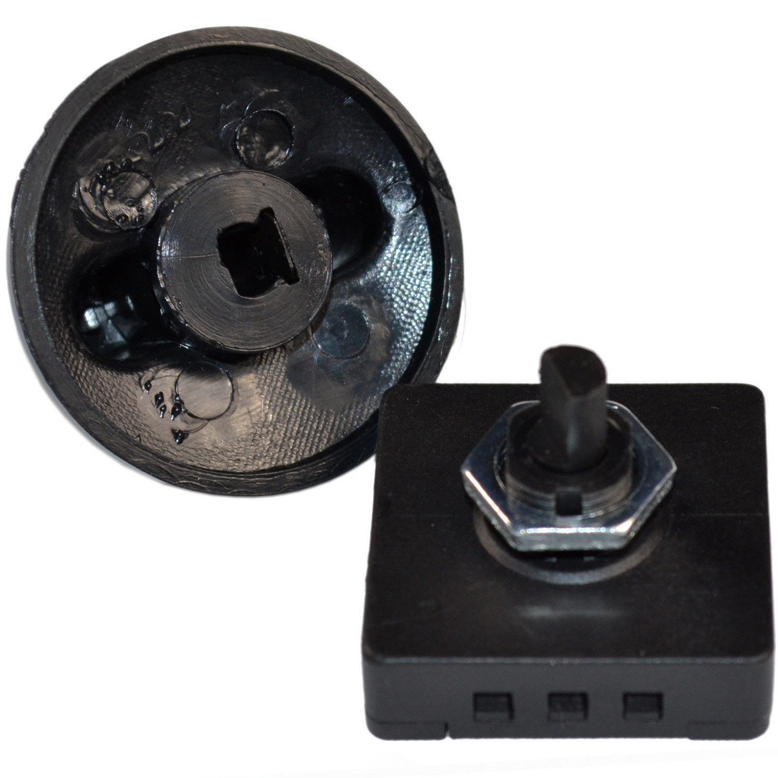 HQRP 4-Position 3-Speed Rotary Switch for Three Speed Furnace Motor ...