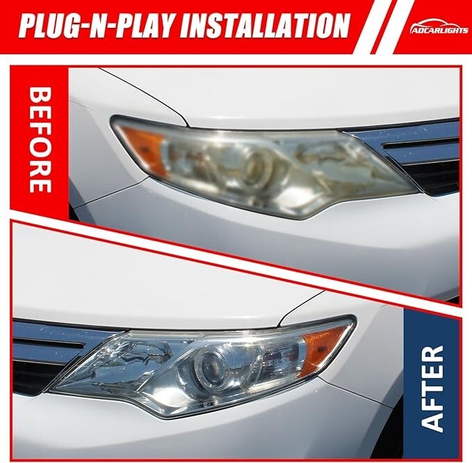 Toyota Camry Headlights Both Sides LEFT/RIGHT (2012, 2013, 2014)Front ...