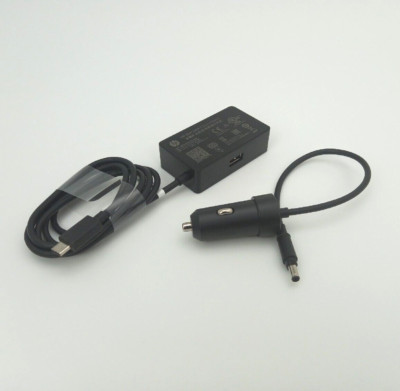 Genuine HP 45W USB-C Auto Adapter - HP, Apple MacBook, MacBook Air ...