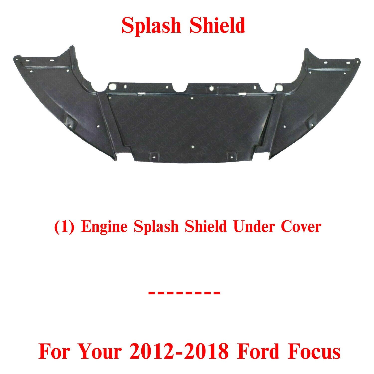 NEW Front Engine Splash Guard Shield Under Cover For 2012-2018 Ford ...