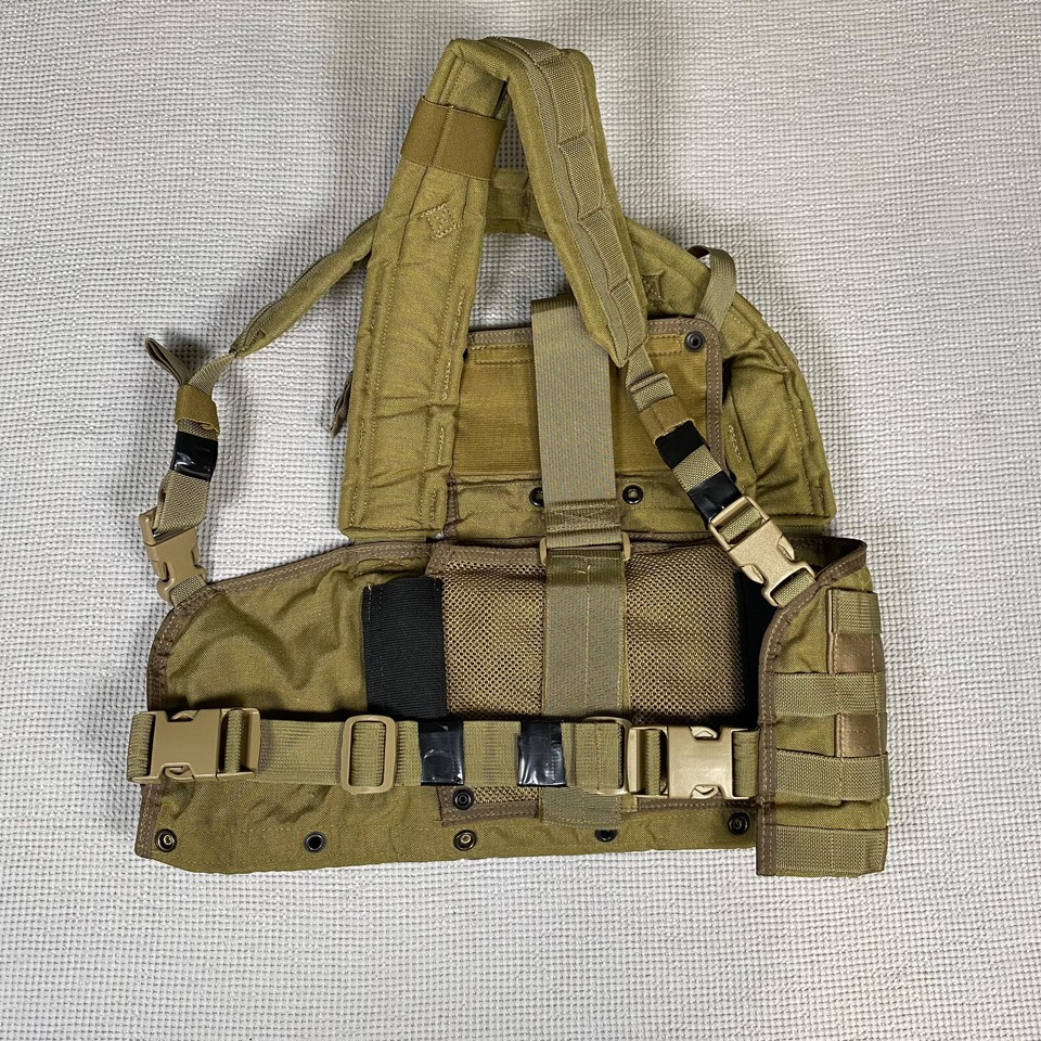 Eagle RRV Rhodesian Recon Vest SFLCS Khaki MJK Tan Chest Rig Complete ...