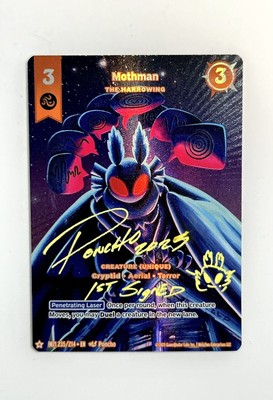 Metazoo Mothman HR Poncho 1st Signed Hidden Rare Alt art (Mothbreon ...