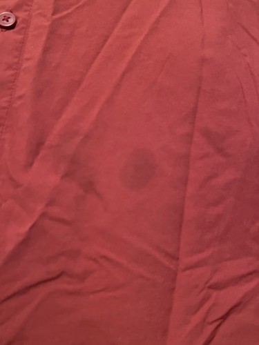 Columbia Men's Red Omni Shade Short Sleeve Button Up Shirt Size Medium ...