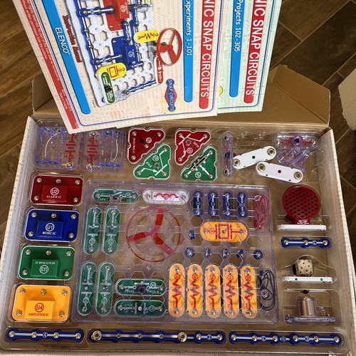 LOT 6 Set 300 - Elenco Snap Circuits Electronic Kit UNTESTED See Desc ...
