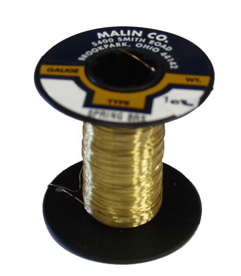 New Brass Clock Spring Wire Spool - Many Uses! - Choose from 4 Sizes | eBay