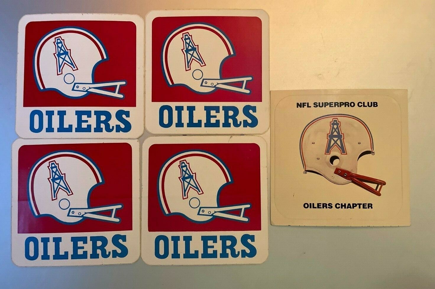 1970's Houston Oilers Decals & Stickers NFL Tennessee Titans | eBay