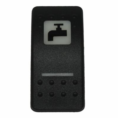 Carling V-Series Contura II Switch Actuator Water/Tap Legend & Locating ...