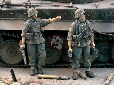 Verlinden 1/35 German Panzergrenadier MG 42 Machine Gun Squad WWII (2 ...