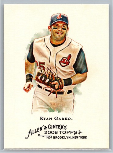 2008 Topps Allen & Ginter Baseball #241 Ryan Garko Cleveland Indians | eBay
