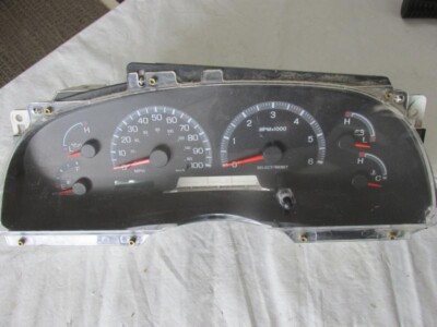 2000-2001 Ford Truck F150 F-150 Speedometer Gauge Cluster MPH ...