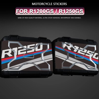 Motorcycle Side Boxes Decal Sticker for BMW Vario Case R1250GS Adv ...