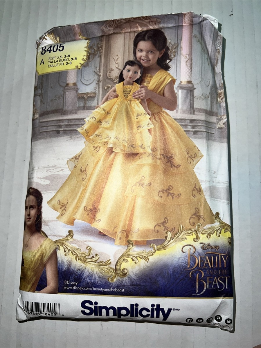 Disney Belle Dress Pattern
