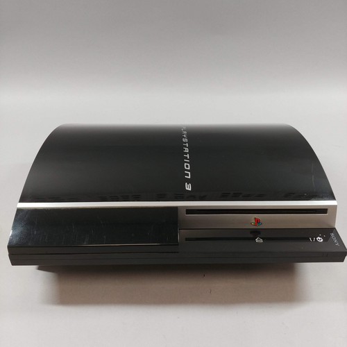 Sony PlayStation 3 Fat PS3 80GB Black Console Gaming System Only ...