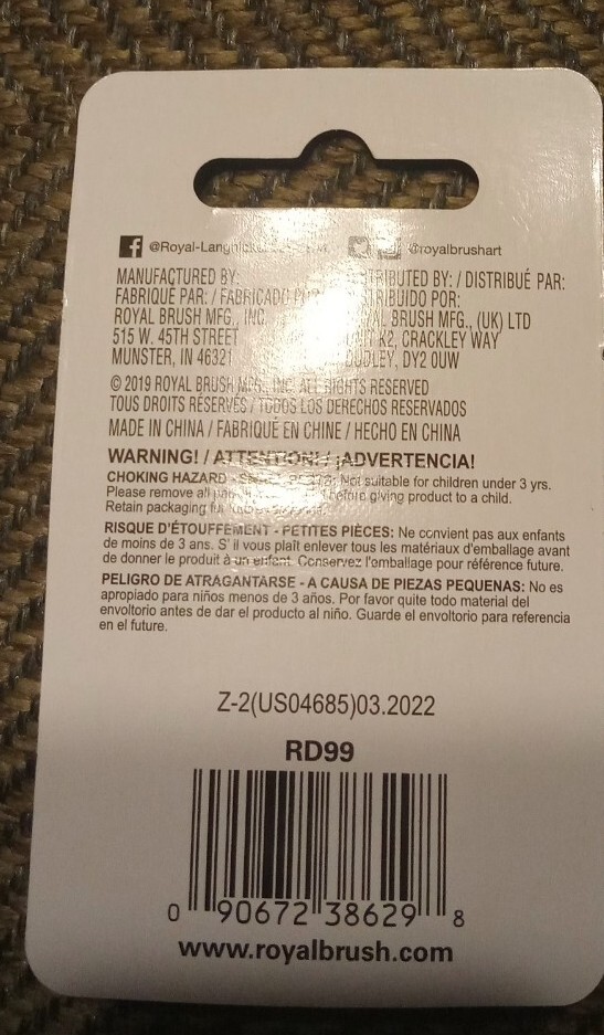 Royal & Langnickel Essentials 2 Hole Silver Metal Artist Sharpener RD99 | eBay