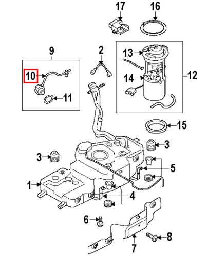 OE AUDI A4 B8 GENUINE FUEL TANK FILLER CAP 8K0201550N 2014 | eBay