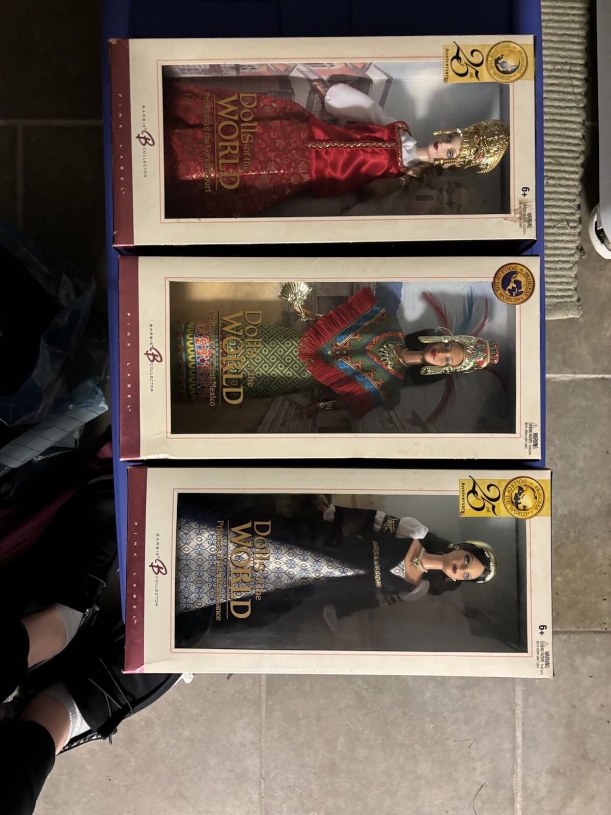 Barbie Dolls Of The World (3) Pink Label Collectables | eBay