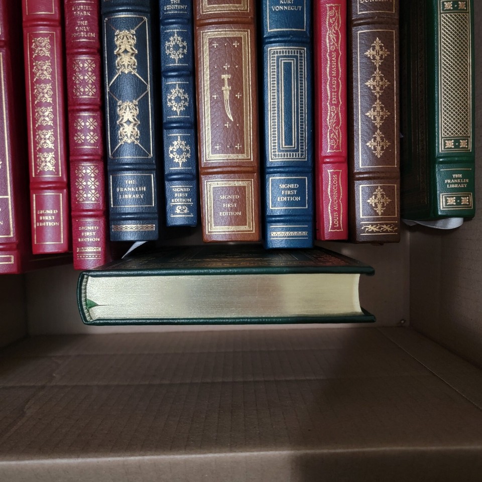 Franklin Library Books Signed First Edition Lot of 22 1970's to 1980's ...