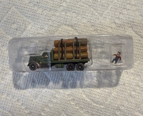 Woodland Scenics N Scale AS5343 Tim Burr Logging Truck & Figure new out ...