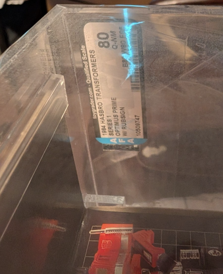 Transformers G1 Original AFA 80 Optimus Prime 80/80/85 | eBay