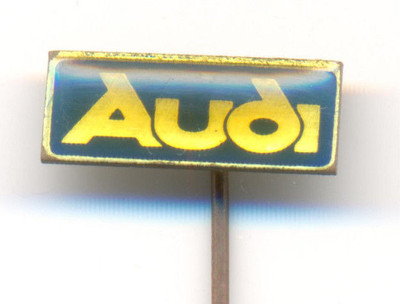 AUDI - German car auto logo Anstecknadel - scarce pin badge - | eBay