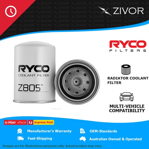 RYCO Heavy Duty Radiator Coolant Filter For BONLUCK SENATOR 12 8.9L ISL ...